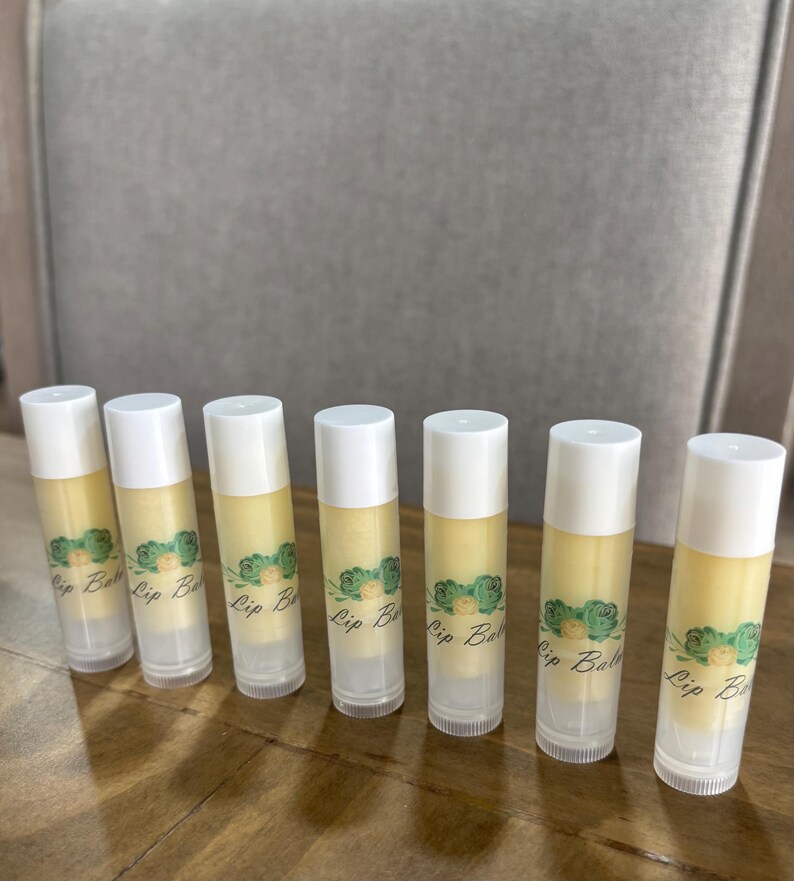 Personalized Chapstick Holder Keychain With All Natural Lip Balm - Etsy