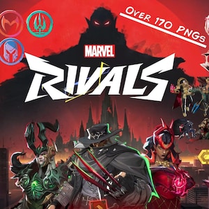 Marvel Rivals Season 1 PNG Superpack! | Over 170 Transparent PNGS ...