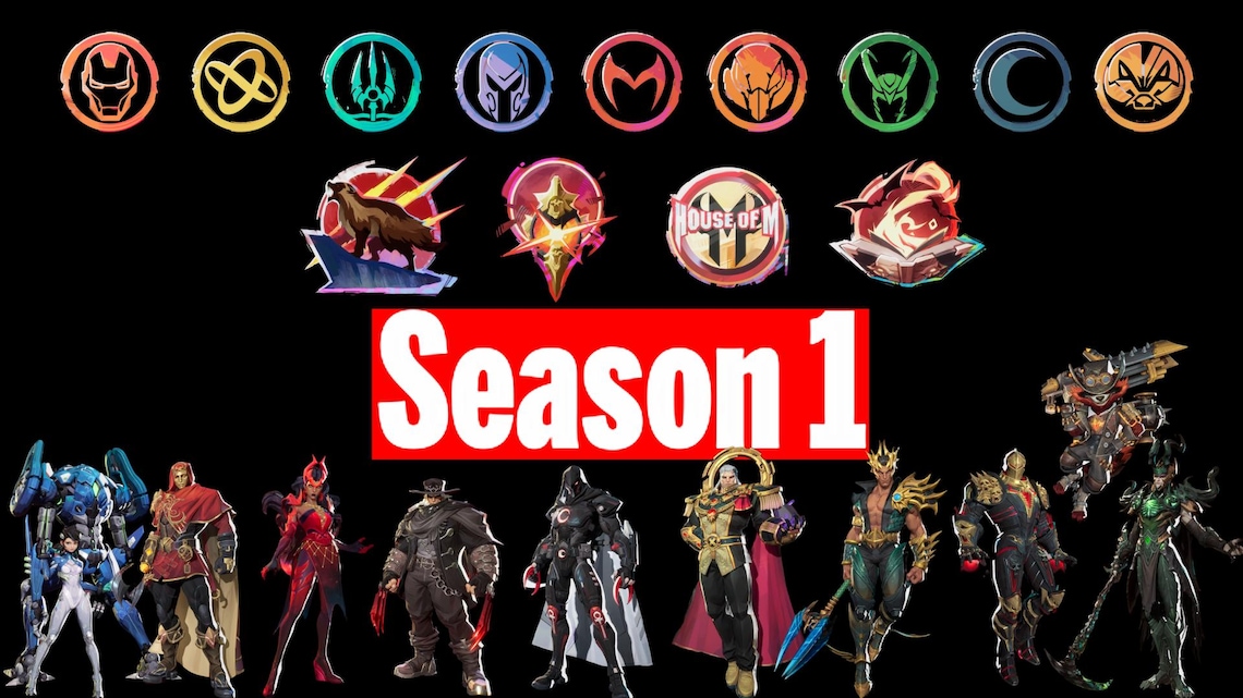 Marvel Rivals Season 1 PNG Superpack! | Over 170 Transparent PNGS ...