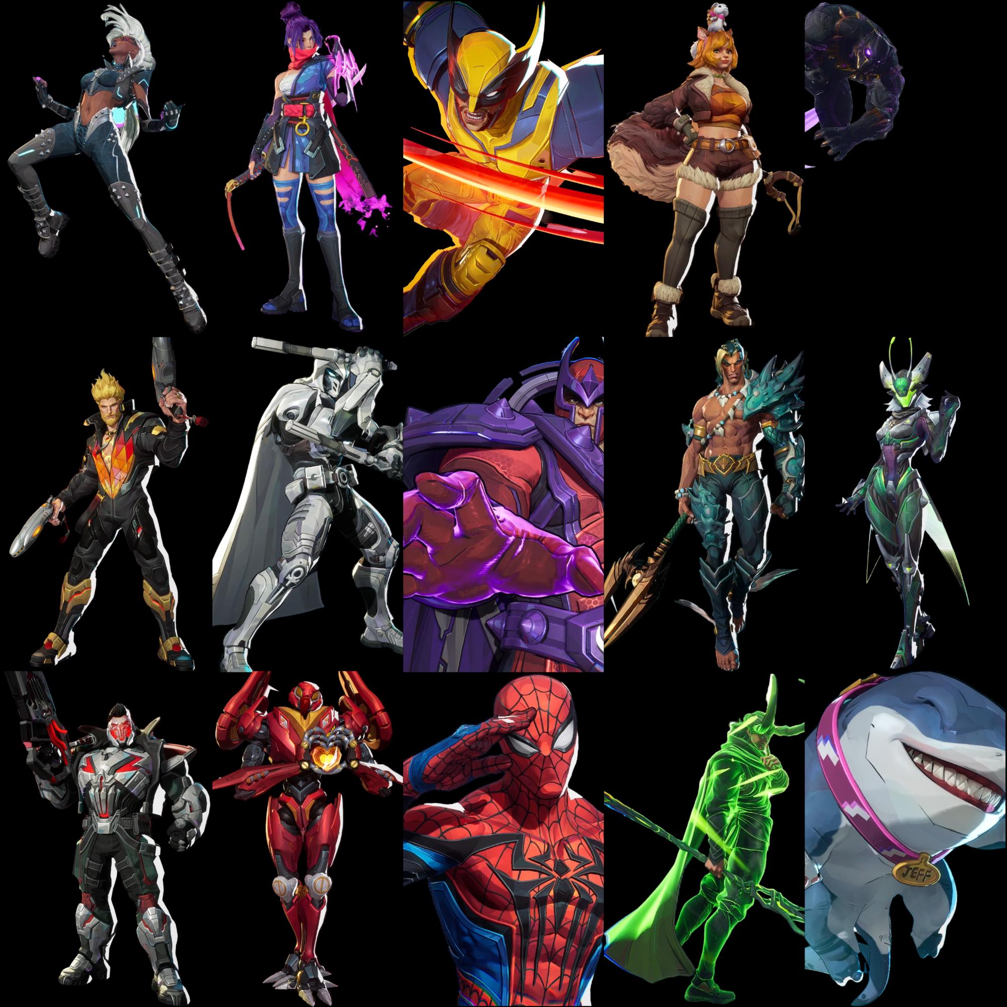 Marvel Rivals MEGAPACK V2 - 5,000+ Pngs - Digital Clip Art - 4K and 6K ...