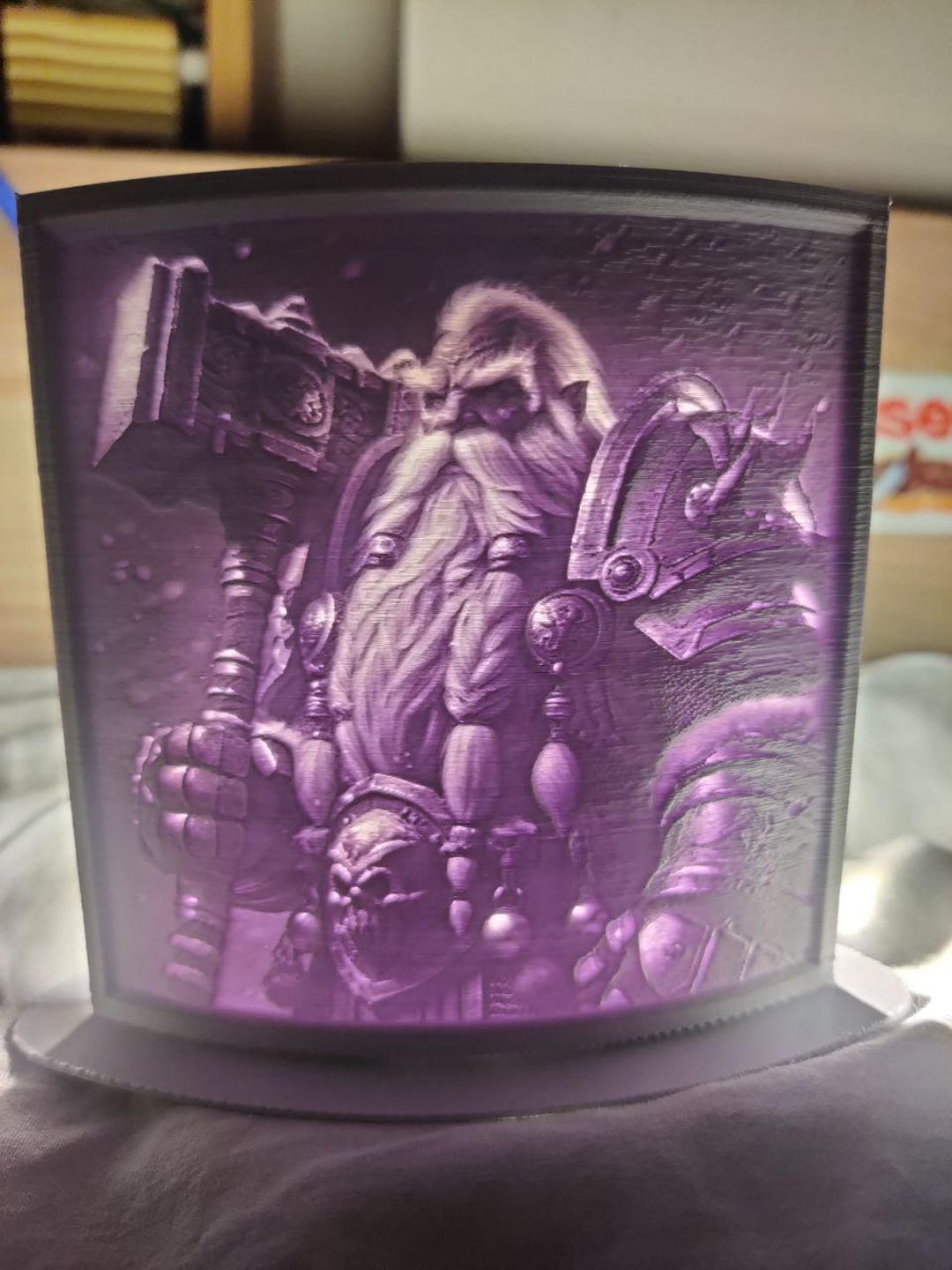 3D Printed Lithophane With Personalized Photo | Unique Gift for ...