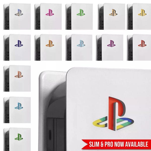 Playstation5 Logo Sticker - Etsy