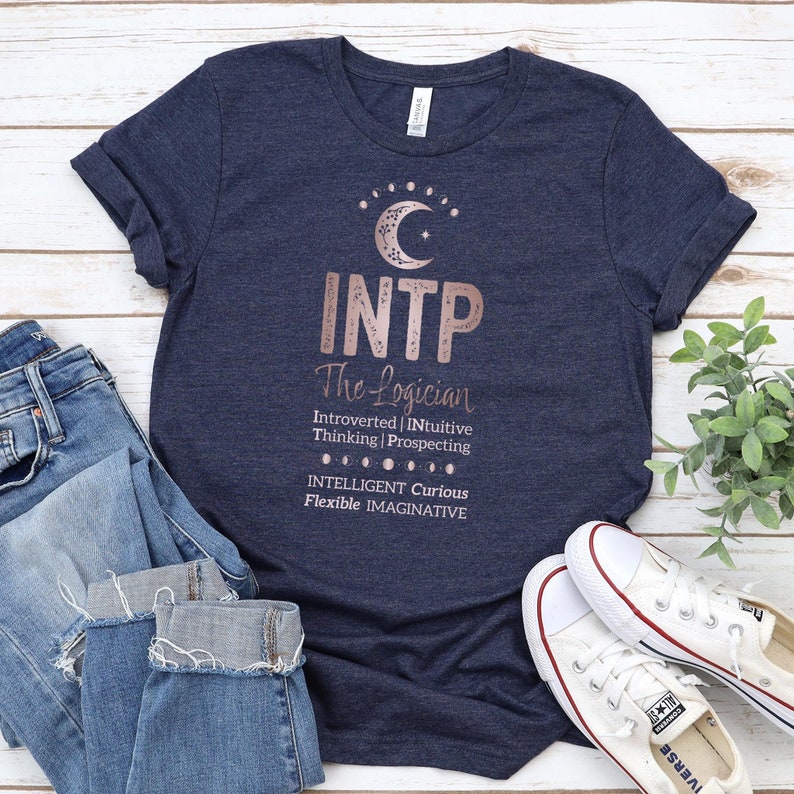 INTP T-shirt, the Logician Tee, MBTI Boho Design Shirt, Your ...