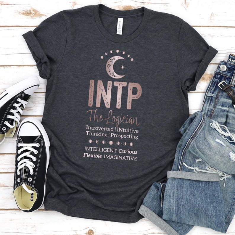 INTP T-shirt, the Logician Tee, MBTI Boho Design Shirt, Your ...