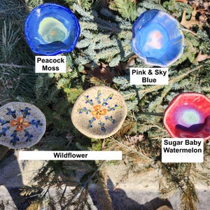 Handcrafted Ceramic Pollinator Watering Station: Bee & Butterfly Garden ...