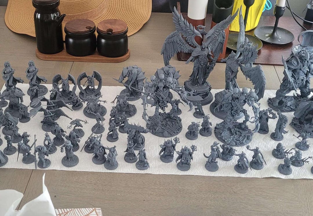 Printed Miniatures - Etsy