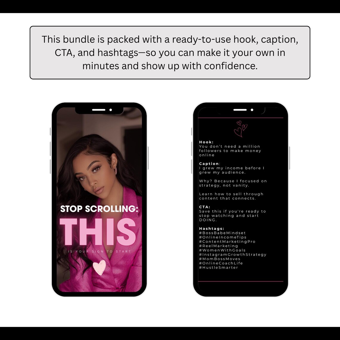 Faceless Instagram Reel Cover, Faceless Melanin Reels Canva Templates ...