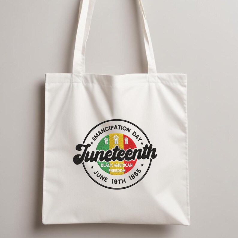 Juneteenth Embroidery Designs, Emancipation Day Machine Embroidery ...