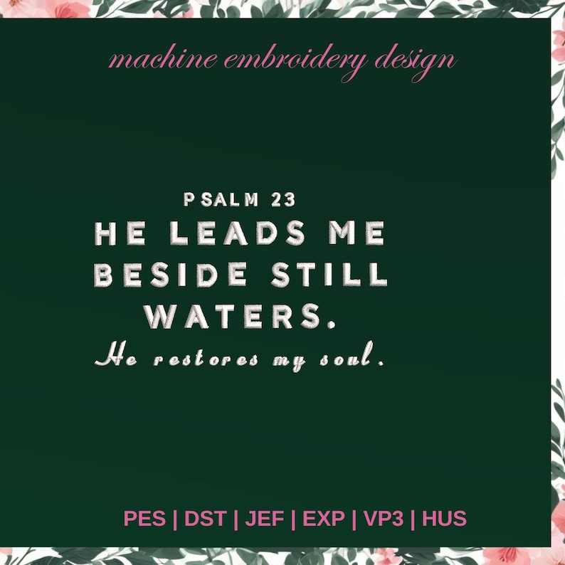 Christian Embroidery Designs, Bible Verse Machine Embroidery Designs ...