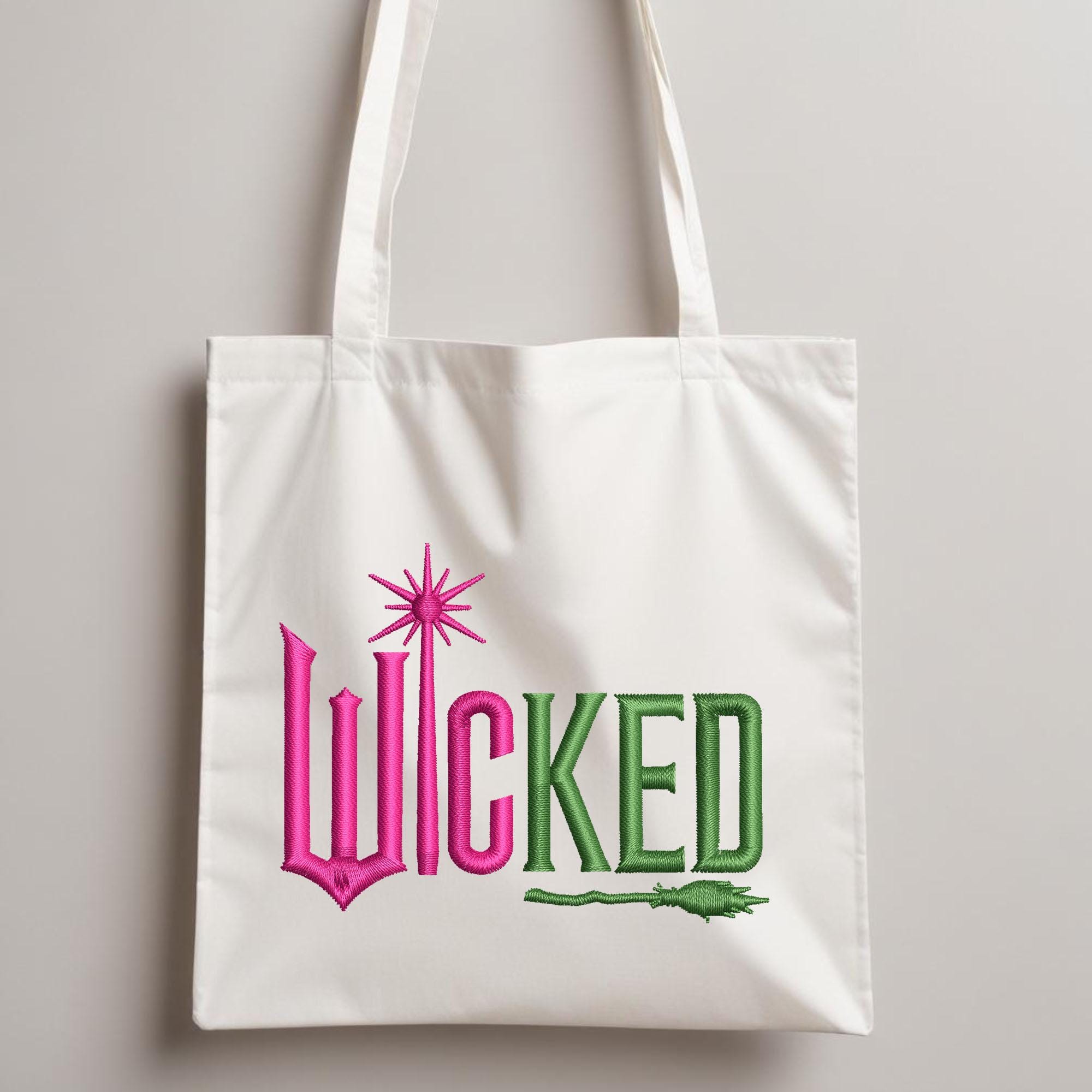 Witch Embroidery Designs , Wicked Machine Embroidery Files , Pink Green ...