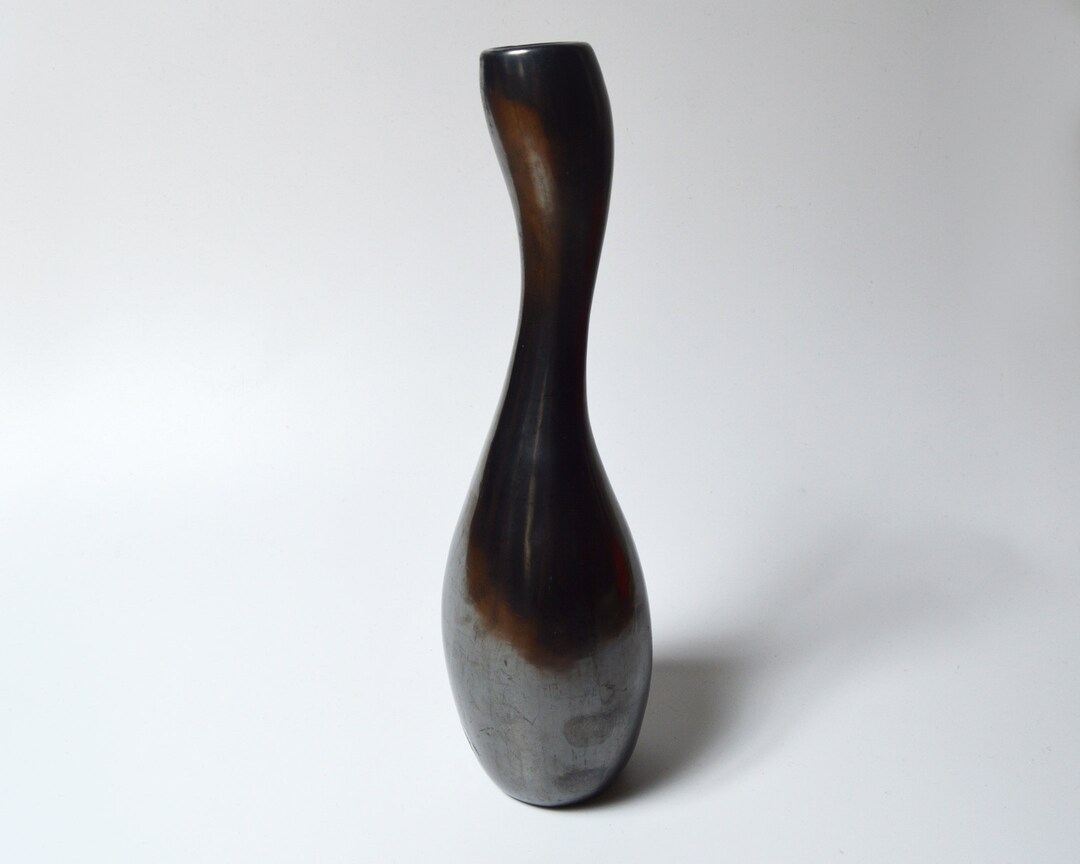 Signed DONA ROSA Barro Negro Oaxaca Mexico Pottery Vase - Etsy