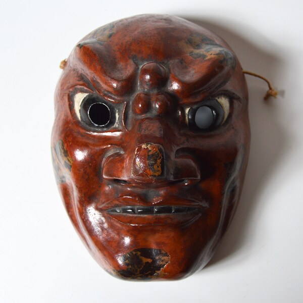 Noh Mask - Etsy