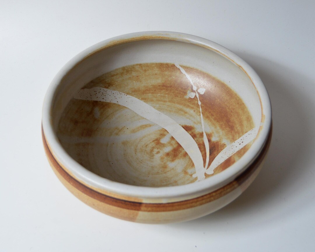 DAVID SHANER Studio Pottery Large Bowl Archie Bray Foundation Montana ...