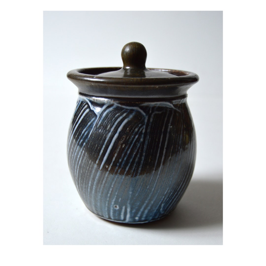 Signed LARRY CLARK Studio Pottery Jam Jar Archie Bray Foundation - Etsy