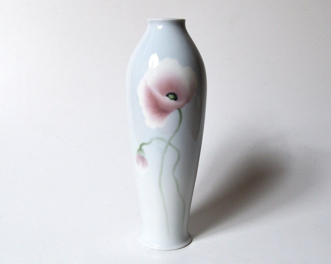 Vintage GEBRUDER HEUBACH Art Nouveau Poppy Vase - Etsy