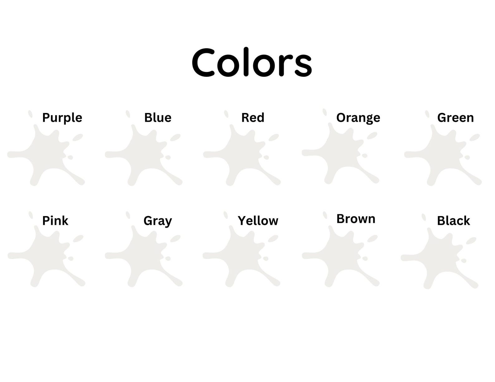 Printable Kids Busy Book Color, Number, Shape, Emotion, and More ...