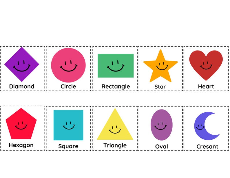 Printable Kids Busy Book – Color, Number, Shape, Emotion, and More ...