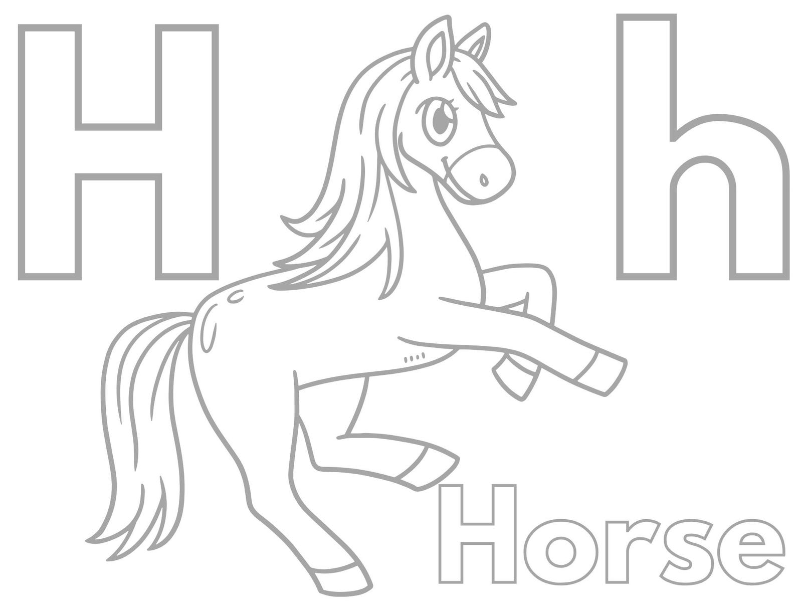 Alphabet Animal Coloring Pages - Printable Digital Download for Kids ...