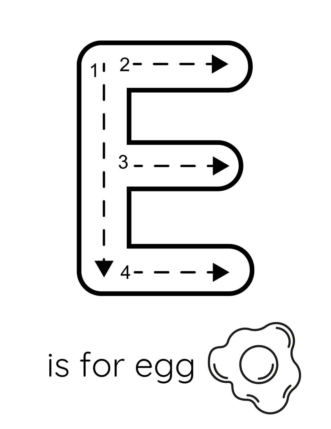 A-Z Alphabet Tracing and Coloring Sheets for Kids | Digital Download - Etsy