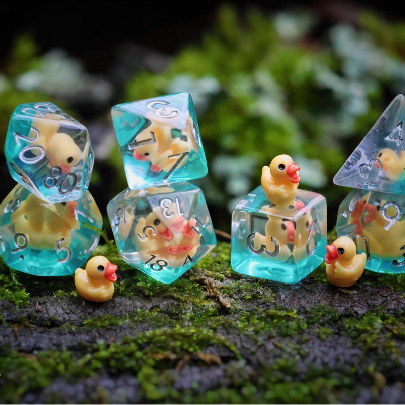 Duck Dnd Dice - Etsy