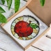 Stained Glass Apple Suncatcher Window Decor Gift for Teacher Birthday ...