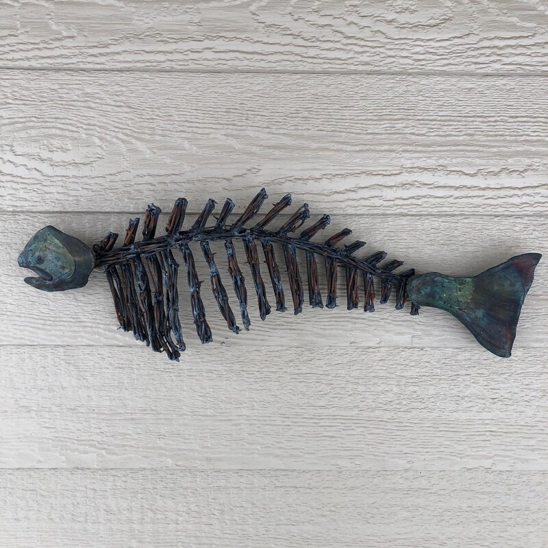 Wire Fish Sculpture - Etsy