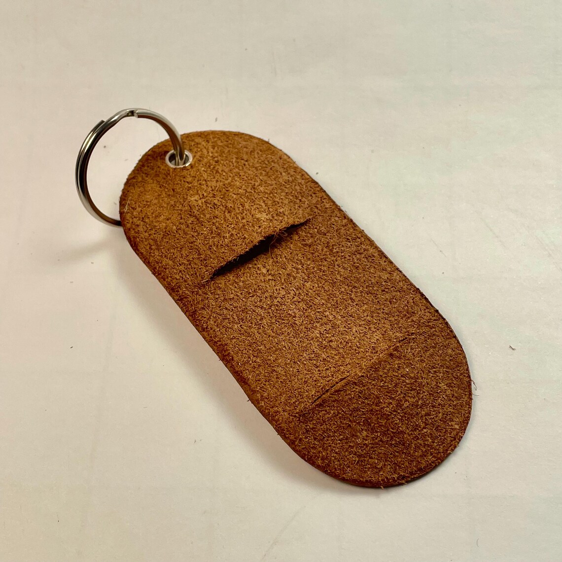 Handmade Leather Chapstick Holder Keychain – Rustic Lip Balm Case - Etsy
