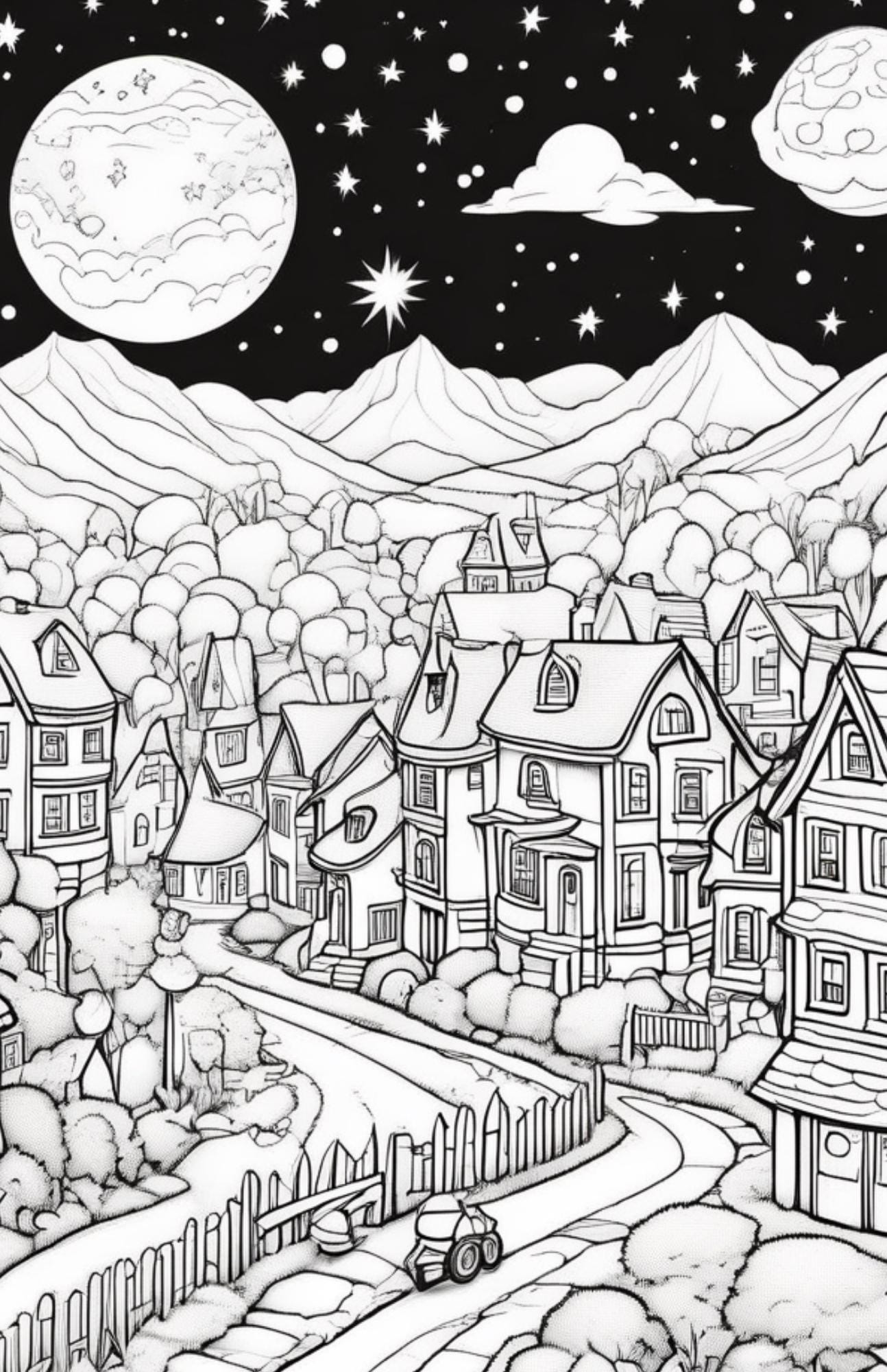 Star Princess Coloring Book - Etsy