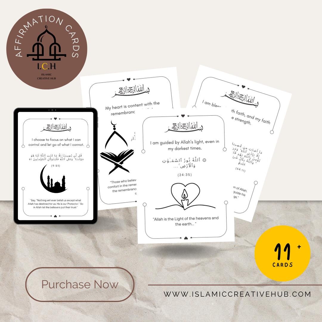 Islamic Affirmation Cards: Set 1 (digital Download) - Etsy