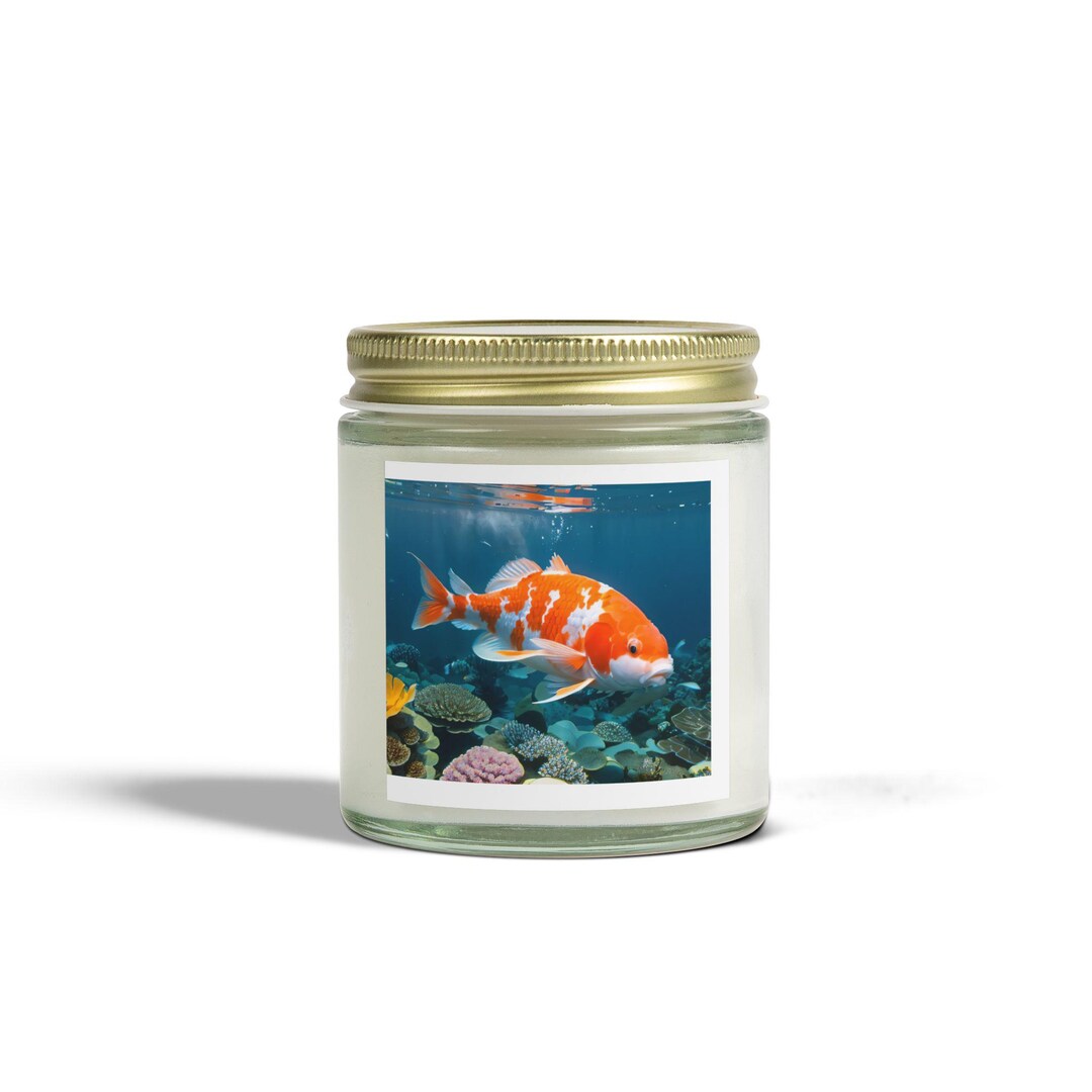 Tropical Fish Scented Candle, Stress Relief Candle, Ocean Decor ...