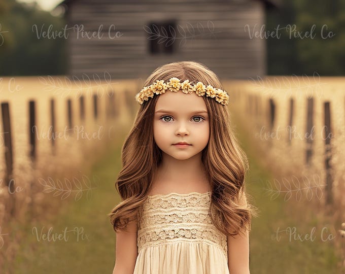 10 Rustic Ranch Fence Digital Background, Digital Backdrop, Rustic ...