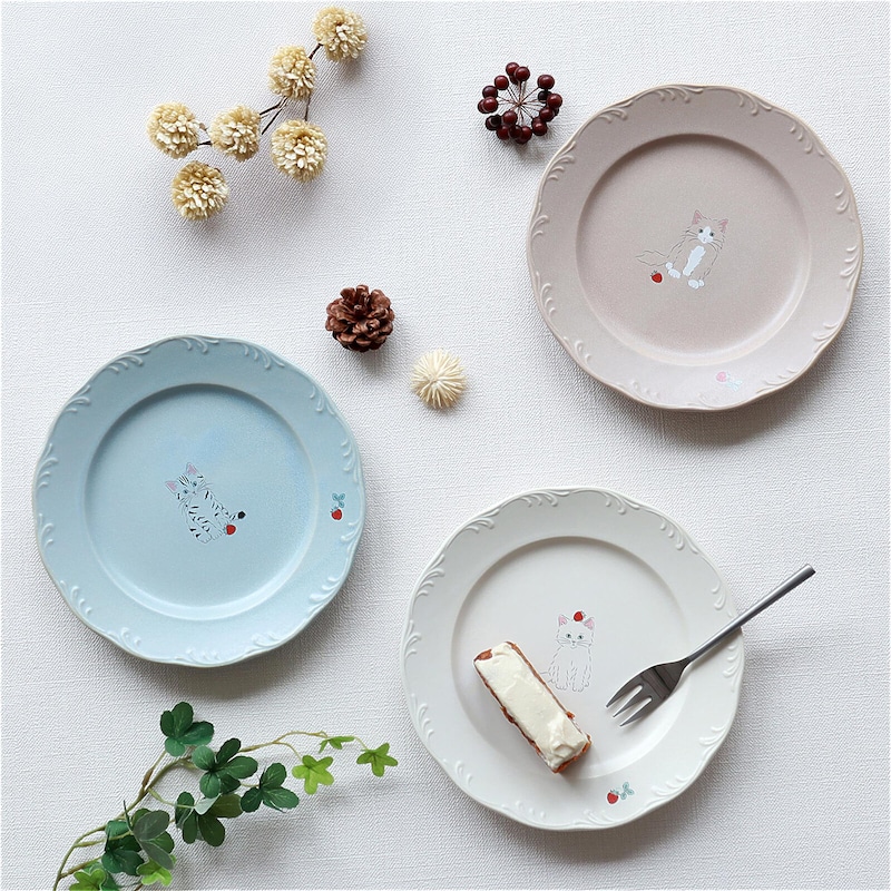 Vintage Cat Ceramic Plate - Etsy