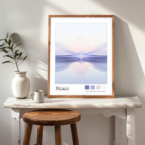 Peace - the Emotions Collection, Premium Matte Poster, Abstract ...
