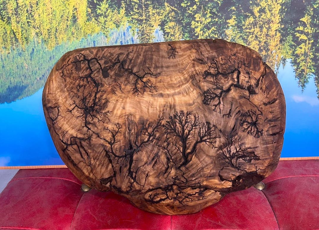 Rare Olive Wood Fractured Board - Etsy
