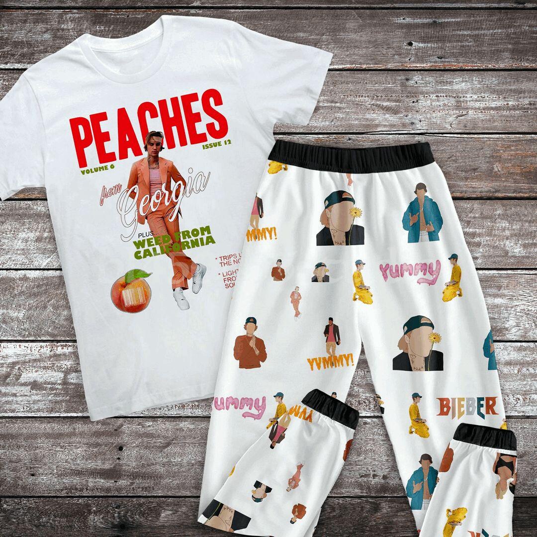 Justin Bieber Personalized Family Pajamas Set - Etsy