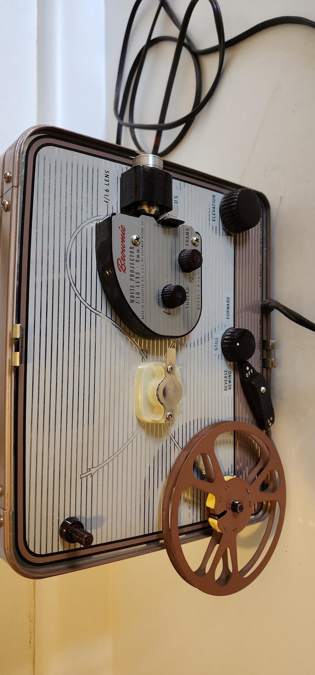 Vintage 1950's Kodak Brownie One Six 8MM Movie Projector Works Great - Etsy