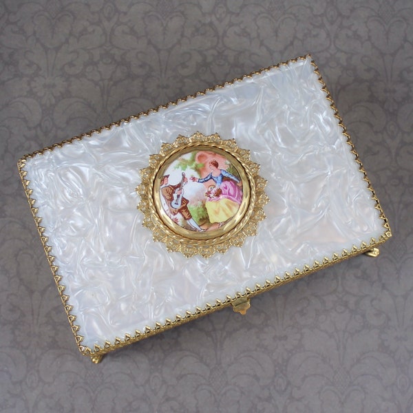 Jewelry Boxes 1950s - Etsy
