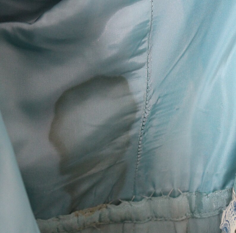 Vintage Mr. Frank Designer Baby Blue and Silver Beaded and - Etsy