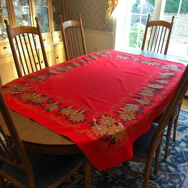 Bright Tablecloth - Etsy