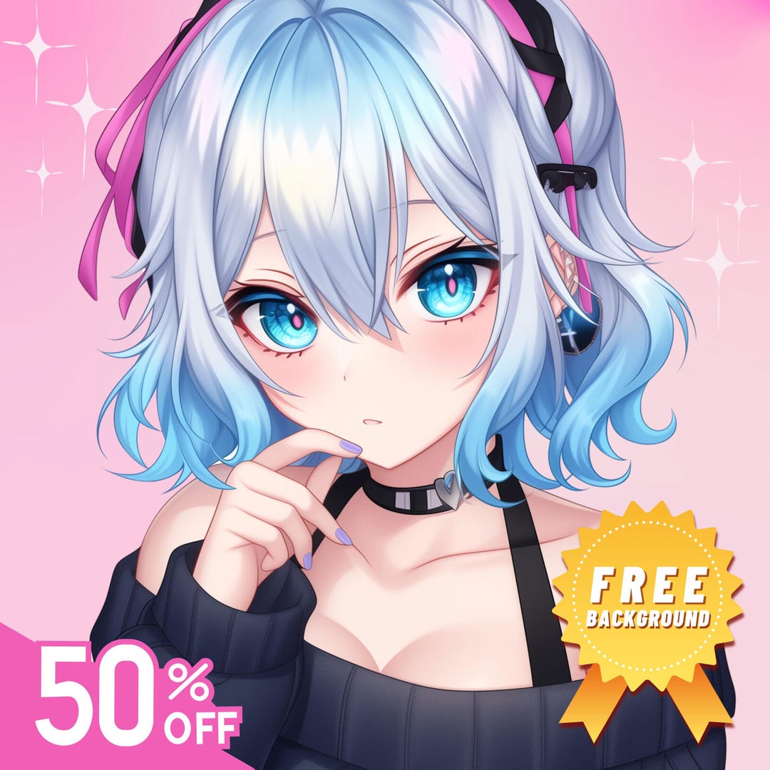 Custom Anime PFP | PFP Commission | Vtuber & Pngtuber Icon | Custom ...