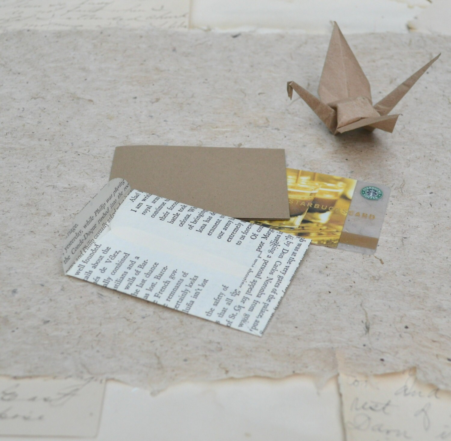 Mini Book Page Envelopes and Cards Coin Envelopes Gift | Etsy