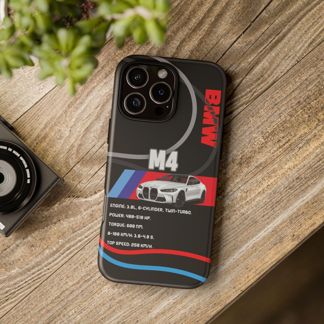 BMW M4 German Sports Car Black Case for iPhone Samsung, Phone Cases ...