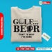 Golf Beer SVG, Golf Over Clipart, Golfer Golf Ball SVG, Golfing Designs ...