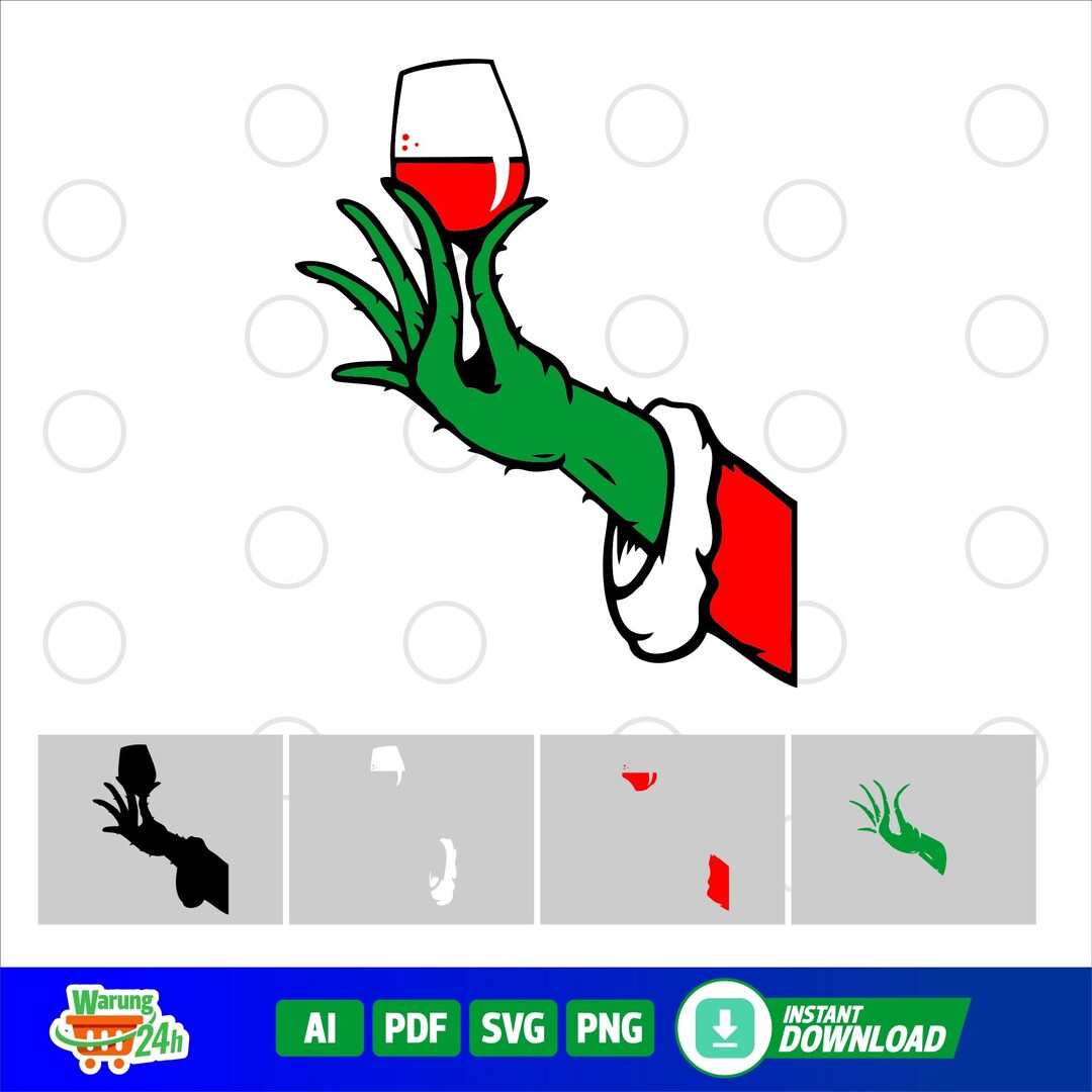 Grinch SVG - Christmas Cut File for DIY Projects & Holiday Crafts ...