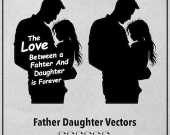 Father Daughter SVG, Dad Svg, Father Daughter Clipart, Dad Life Svg ...