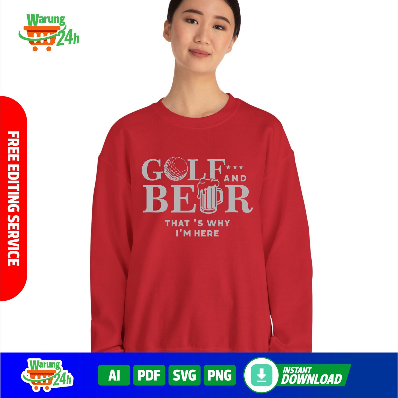 Golf Beer SVG, Golf Over Clipart, Golfer Golf Ball SVG, Golfing Designs ...