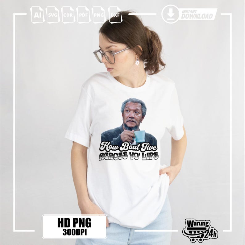 Fred Sanford Svg Png, Sanford and Son Png, Good Times Svg Png, Vintage ...