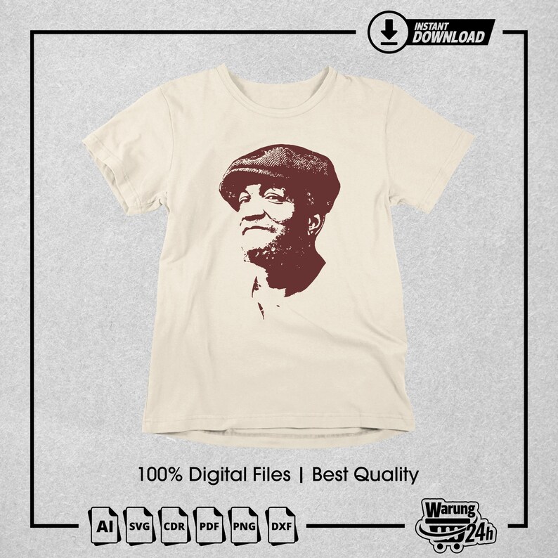 Fred Sanford Svg Png, Sanford and Son Png, Good Times Svg Png, Vintage ...