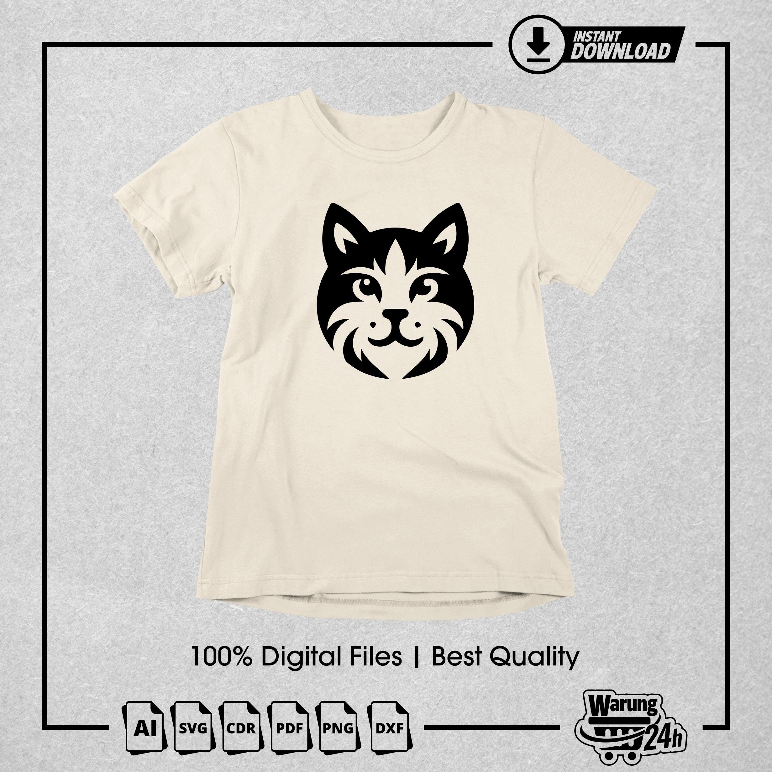 Cat Bundle Silhouette | Cat Head & Face SVG | Kitten, Cat Cut Files ...