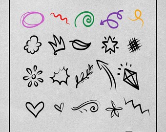 Scribble SVG Bundle, Scribble Lines Svg, Scribble Doodle Svg. Doodles ...